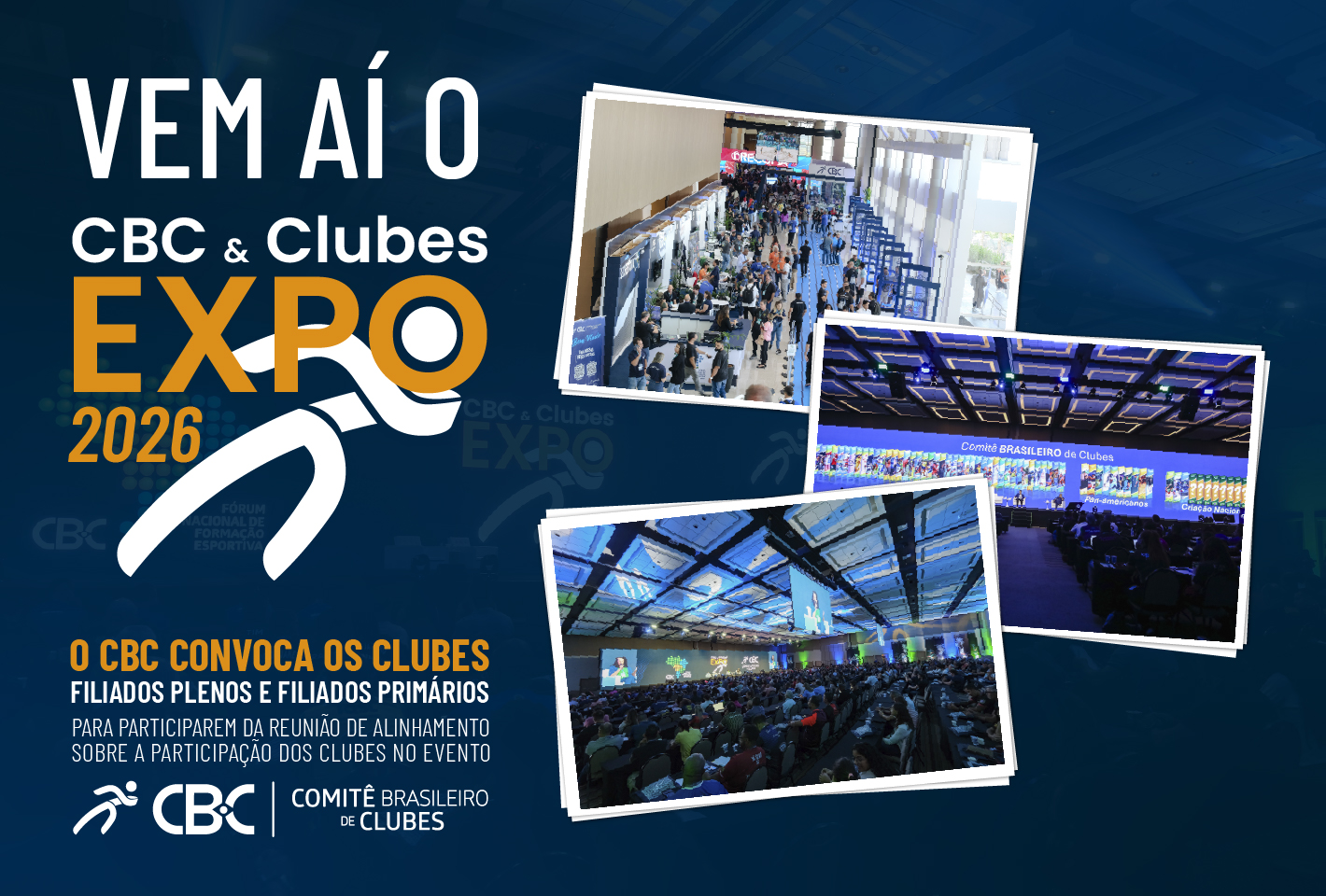 O martelo foi batido: vem aí o CBC & Clubes EXPO 2026! | www.cbclubes.org.br